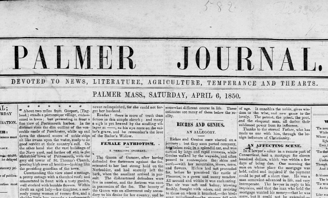 Palmer Journal - Palmer Public Library